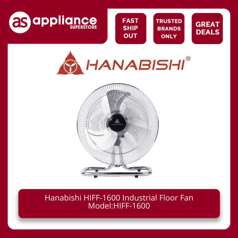 Hanabishi HIFF-1600 Industrial Floor Fan | Shopee Philippines