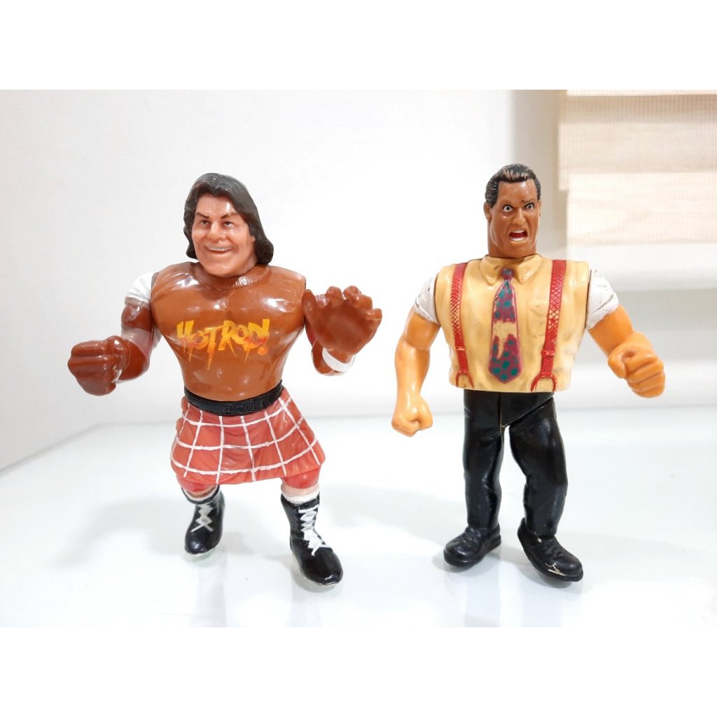 Vintage 1990 Rowdy Roddy Piper IRS Hasbro WWF WWE action figure toy ...