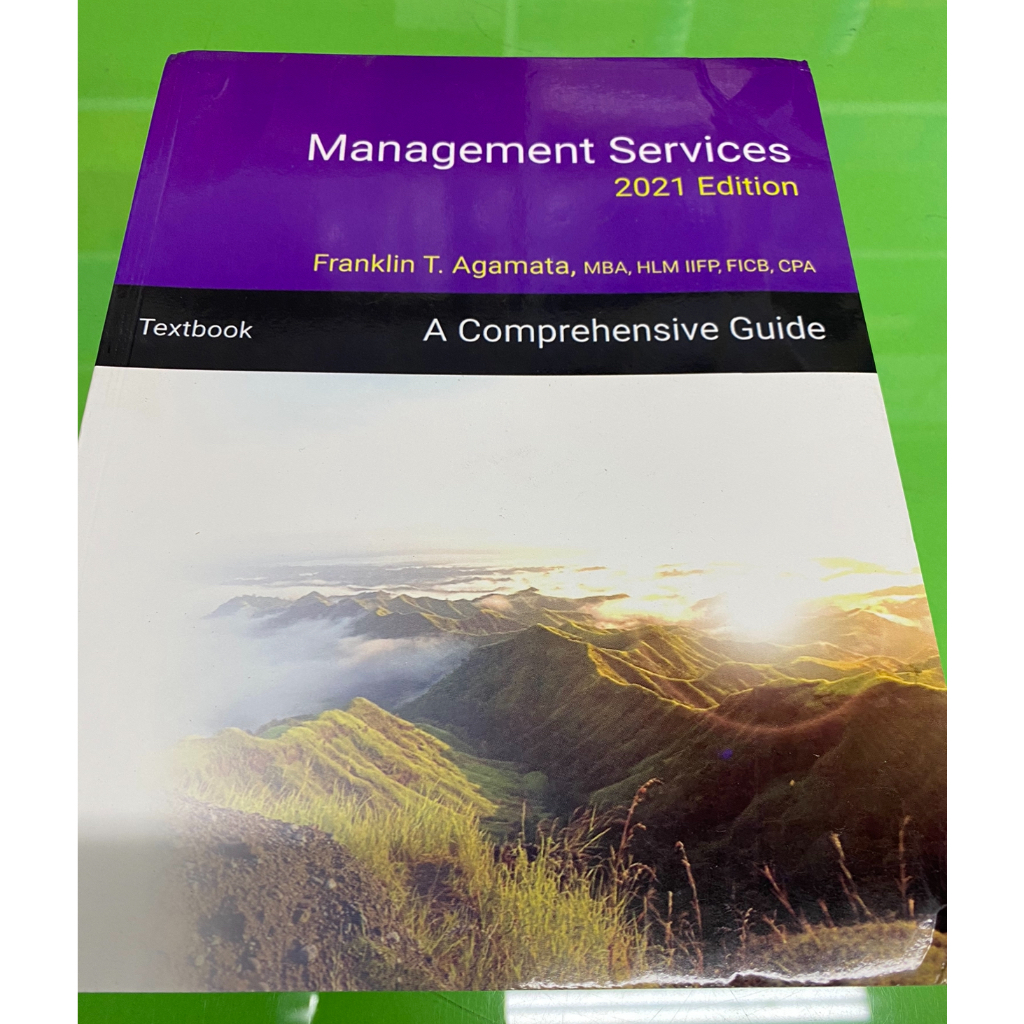 Management Services 2021 Edition by Franklin Agamata | Shopee Philippines