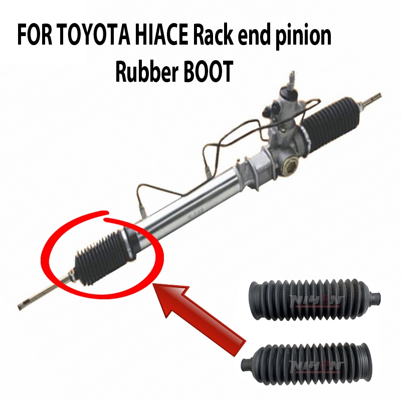 RACK END PINION RUBBER BOOT 1pair FOR TOYOTA HIACE 2014-2019 (2pcs ...