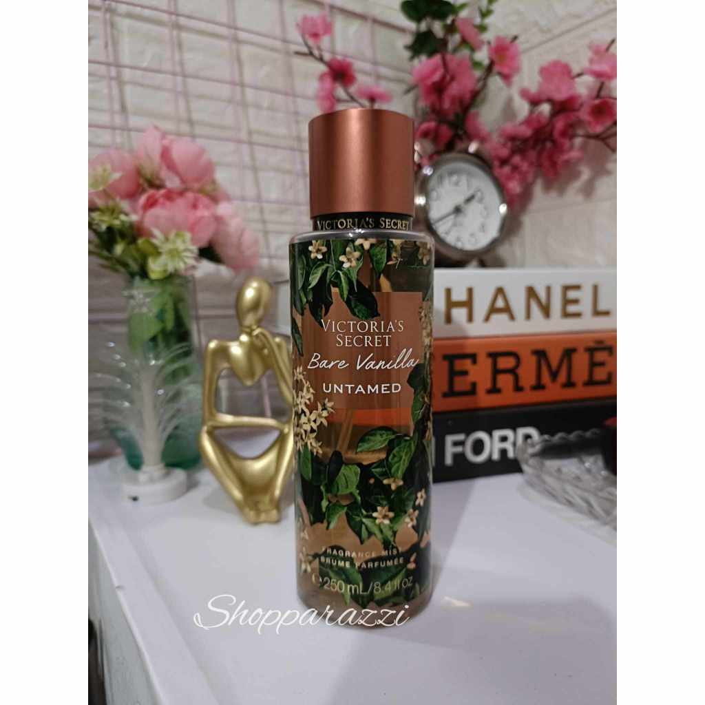 Limited Edition Victoria's Secret BARE VANILLA UNTAMED Fragrance Mist ...