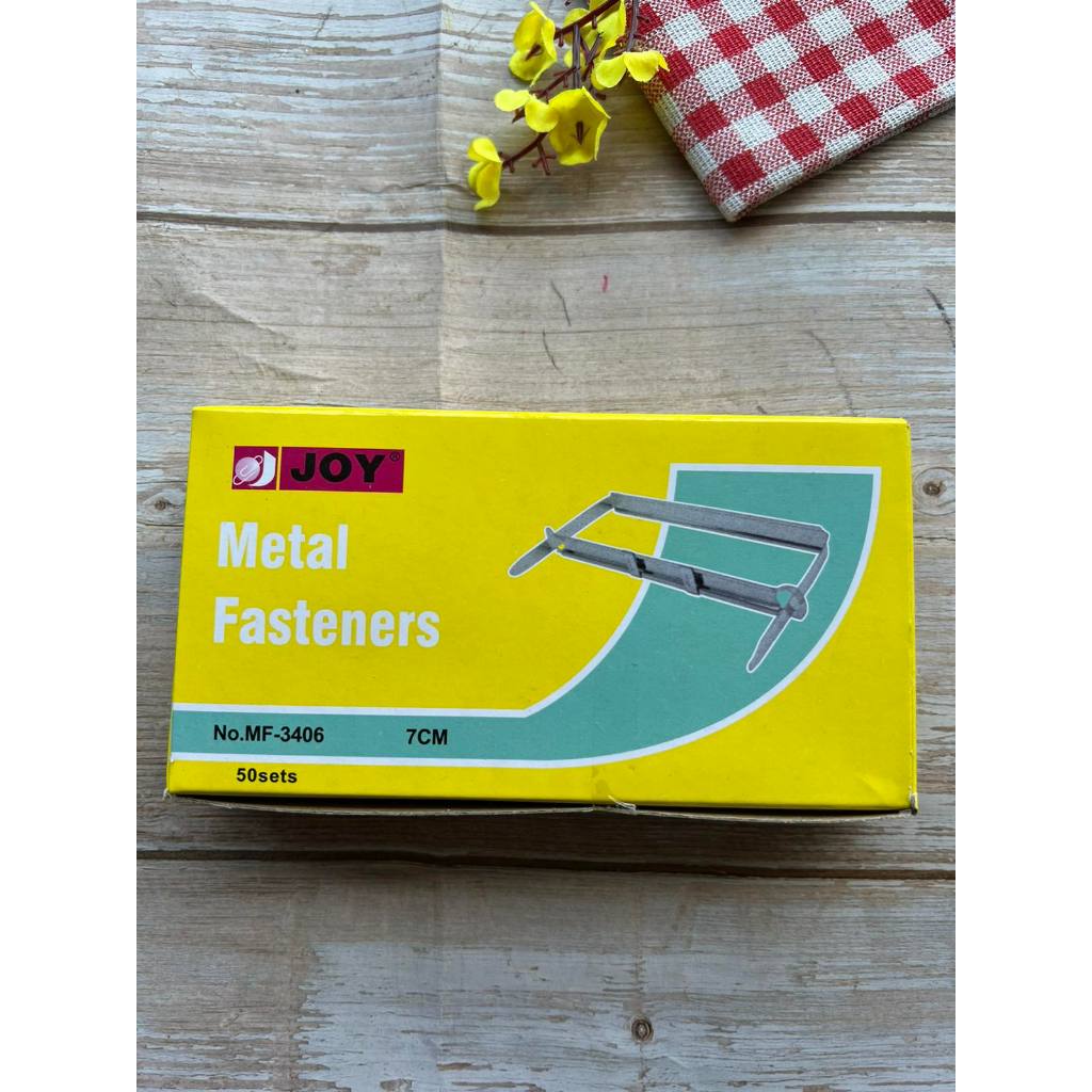 Joy Metal Fastener 50pcs (MF-3406) | Shopee Philippines