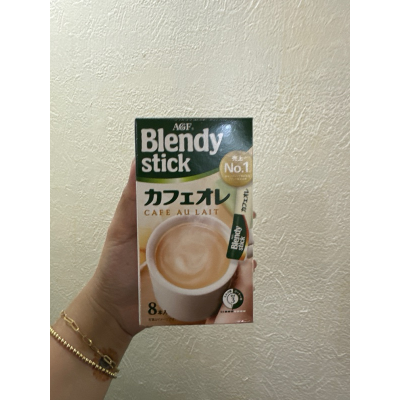 AGF BLENDY STICK CAFE AU LAIT AND MATCHA 6 PCS PER BOX | Shopee Philippines