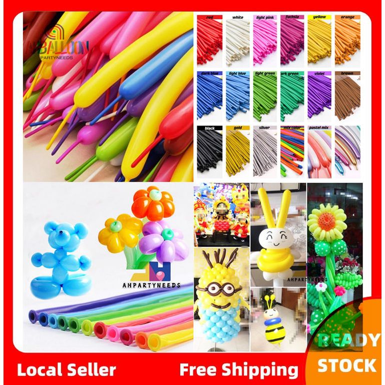 Long Balloon Twisting Balloons Size 260Q Decoration Happy Birthday ...