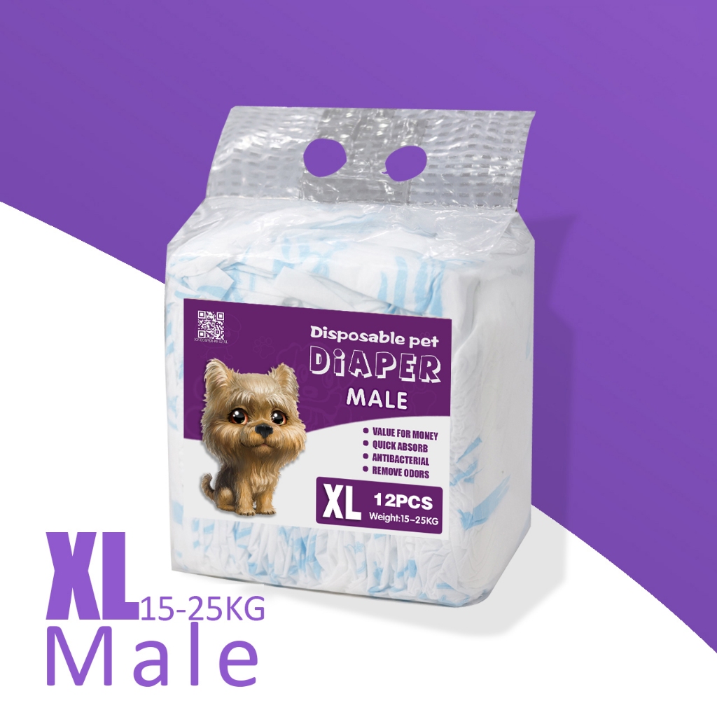 dog diaper Pet Diaper Pack Full Wrap and Belly Wrap for Dogs and Cats ...