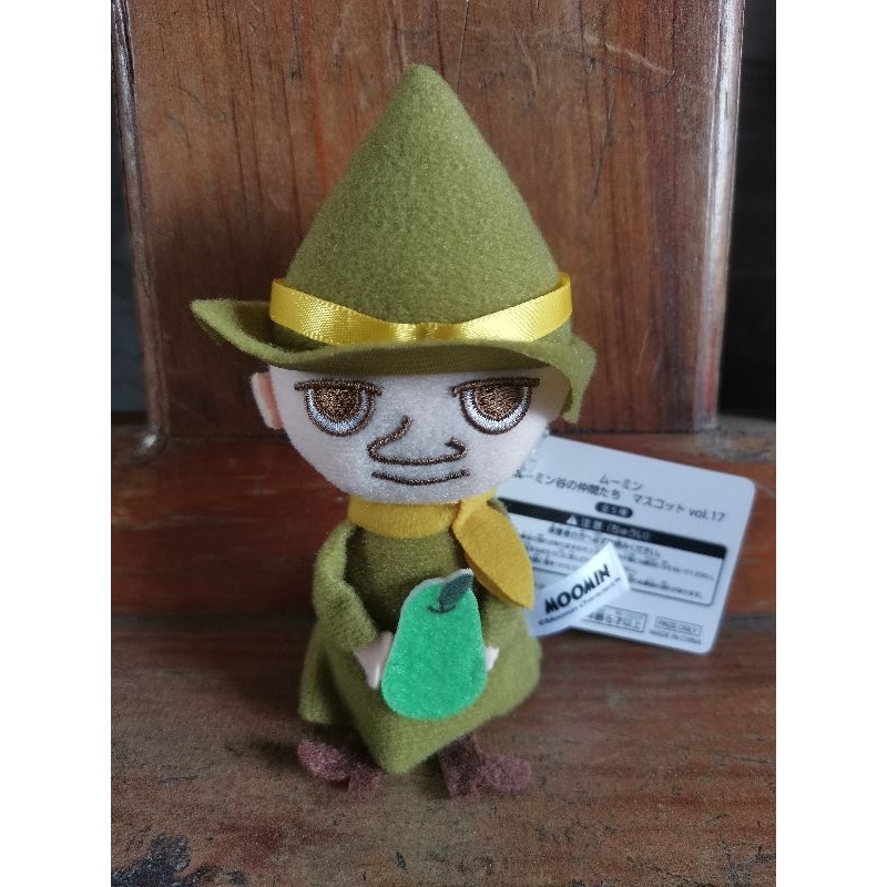 Moomin Snufkin Moomintroll Little My Plush Charm Keychain Taito Moomin ...