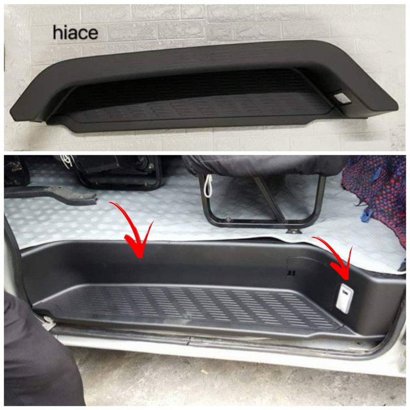 Toyota Hiace Commuter 2005 - 2020 Stepboard Cover with Light | Shopee ...