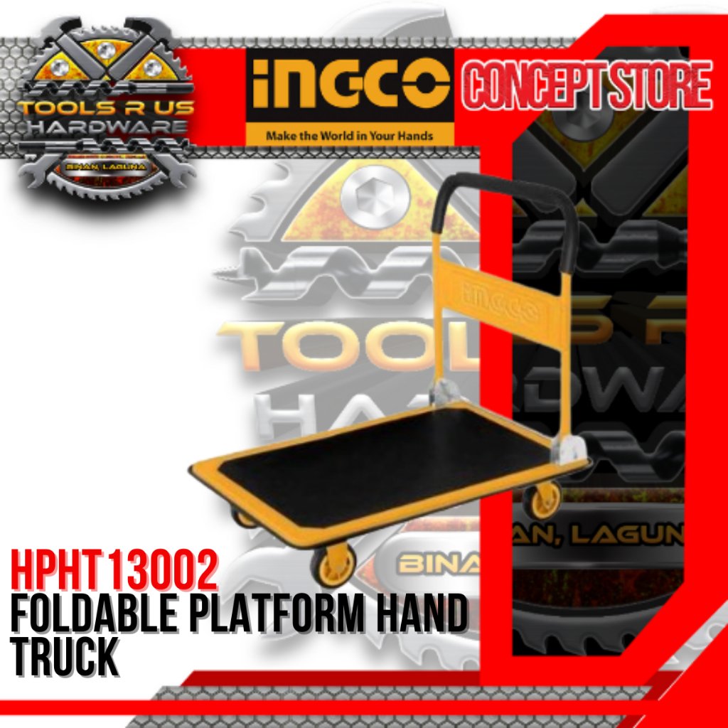 INGCO FOLDABLE PLATFORM HAND TRUCK HPHT13002 | HAND TOOLS | BINAN ...