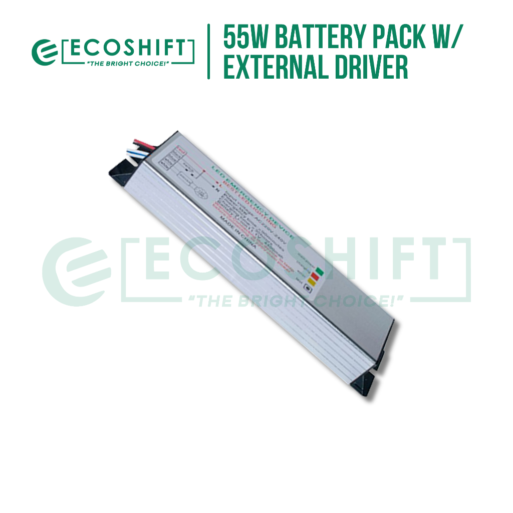 Ecoshift LED Emergency Device Battery Pack 55W Premium | Shopee Philippines