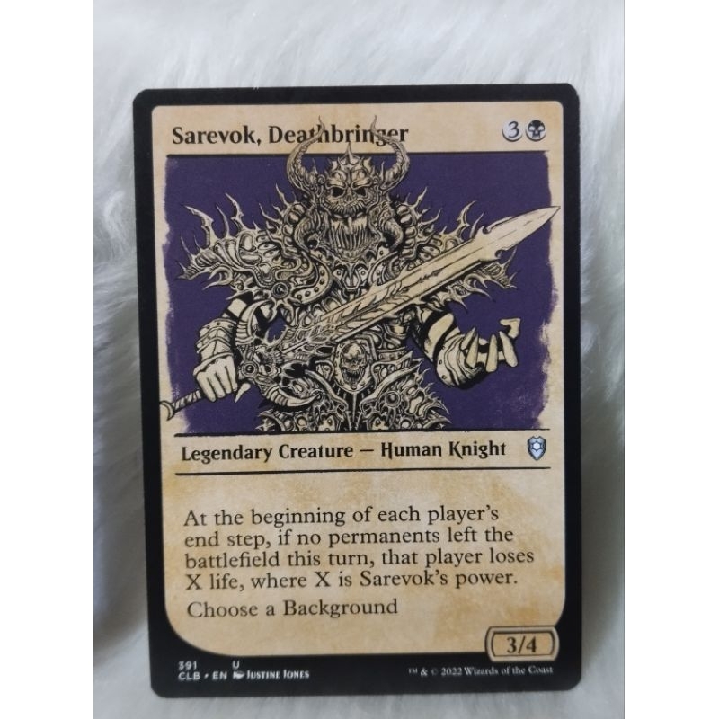 Sarevok, Deathbringer - Commander Legends: Battle for Baldur's Gate ...