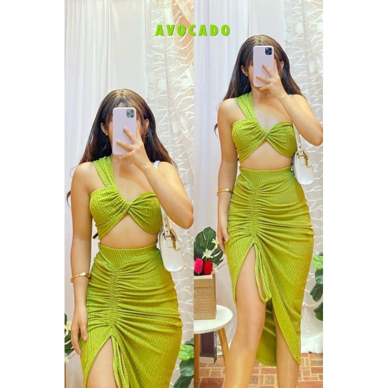 Updated Beach Outfit Terno Skirt Shopee Philippines 3979