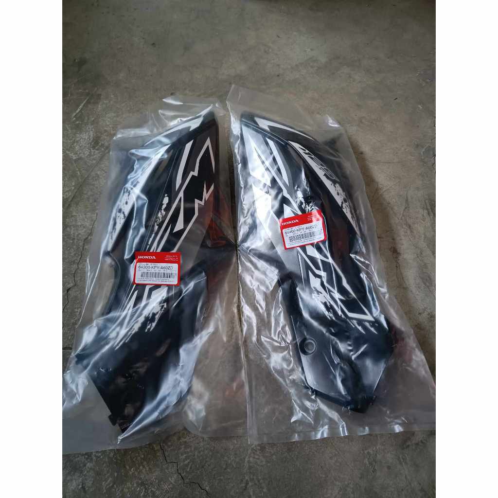 HONDA GENUINE COVER, MAIN PIPE SIDE FOR XRM 125 MOTARD / TRINITY ( SET ...