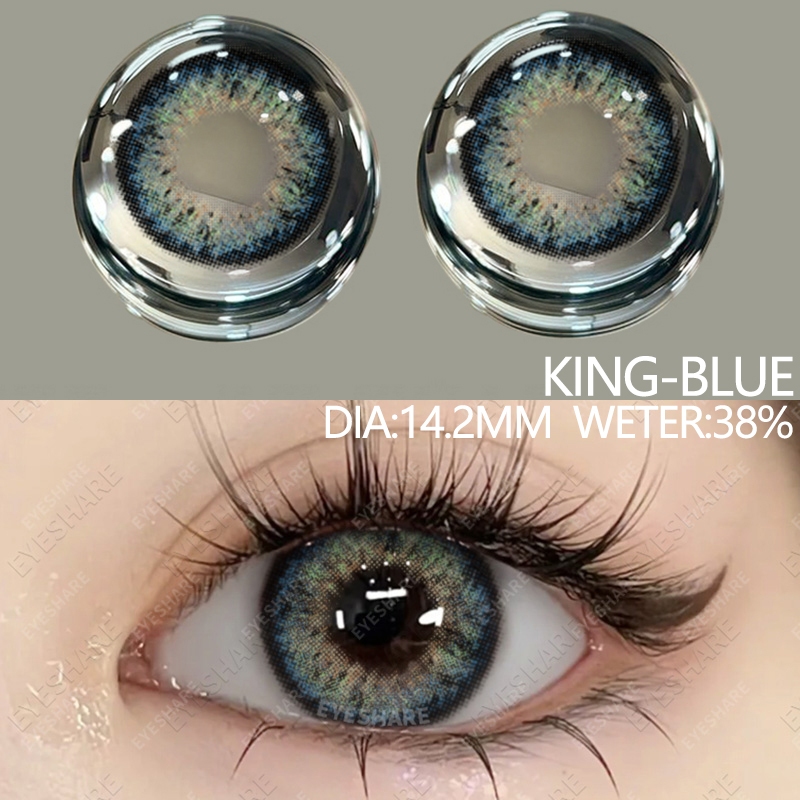 (COD)GEM color normal contact lens, Korean style cute gray blue ...