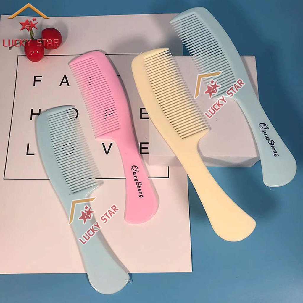 High Quality Colorful Plastic Fine Tooth Hair Comb Suklay For Hygiene ...