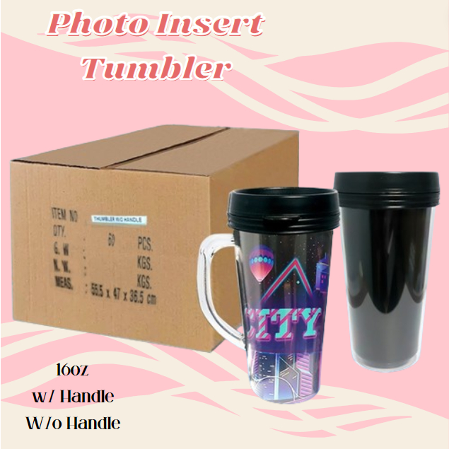 60pcs. Photo Insert Tumbler for personalized giveaways | Shopee Philippines