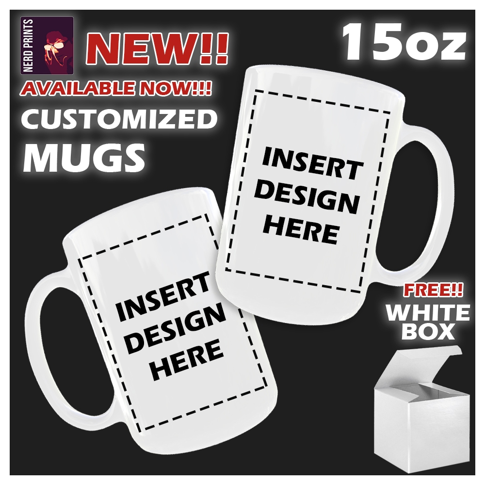 CUSTOMIZED/PERSONALIZED Regular 11oz/15oz WHITE MUG or MAGIC MUG ...