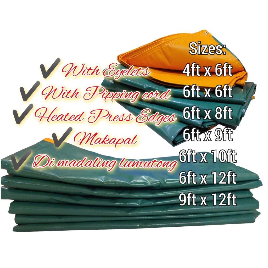 TRAPAL TOLDA LONA TENT with eyelets - Waterproof, Di malutong, Sunproof ...