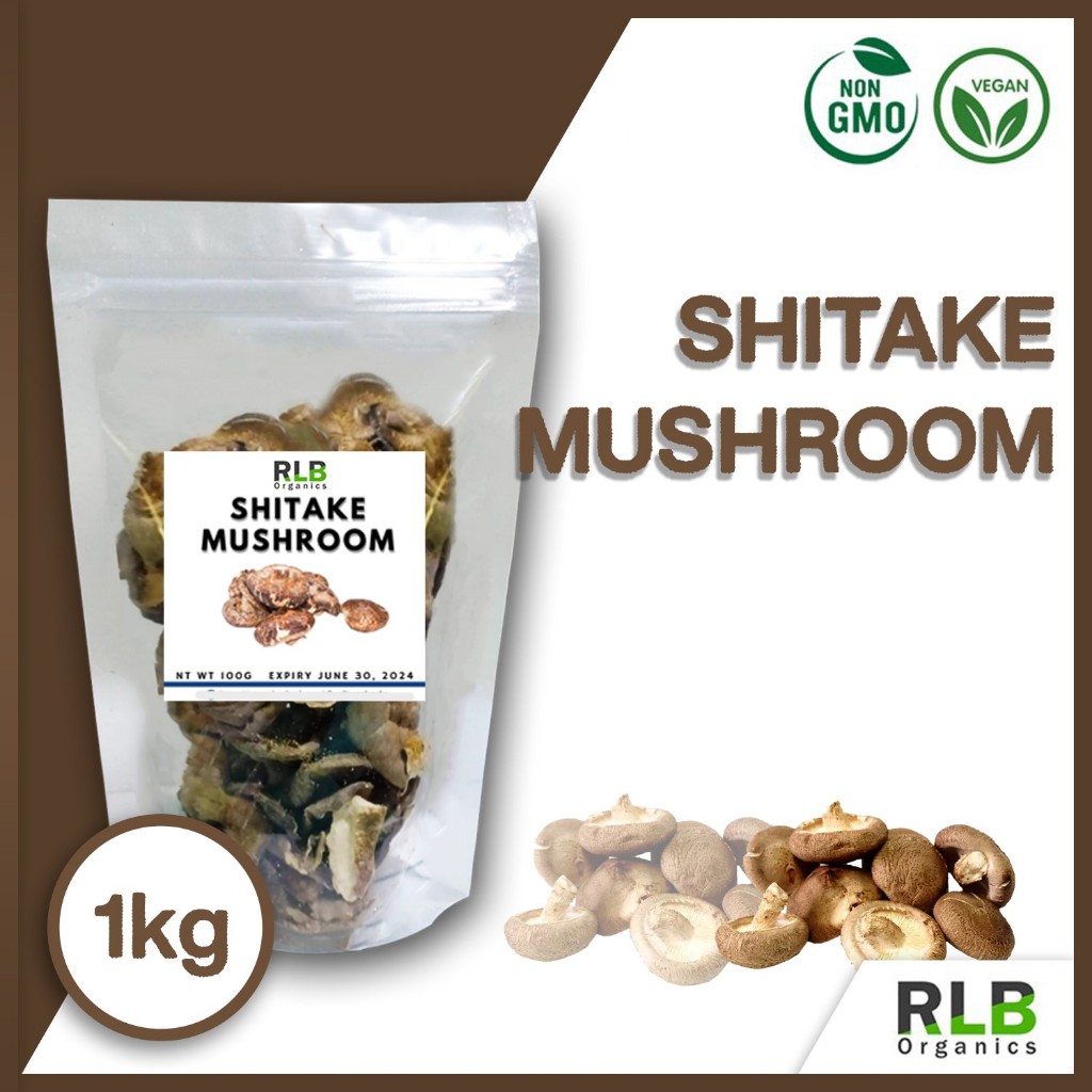 1 Kilogram Dried Shitake Mushroom Sliced Kitchen Ingredient Cooking ...
