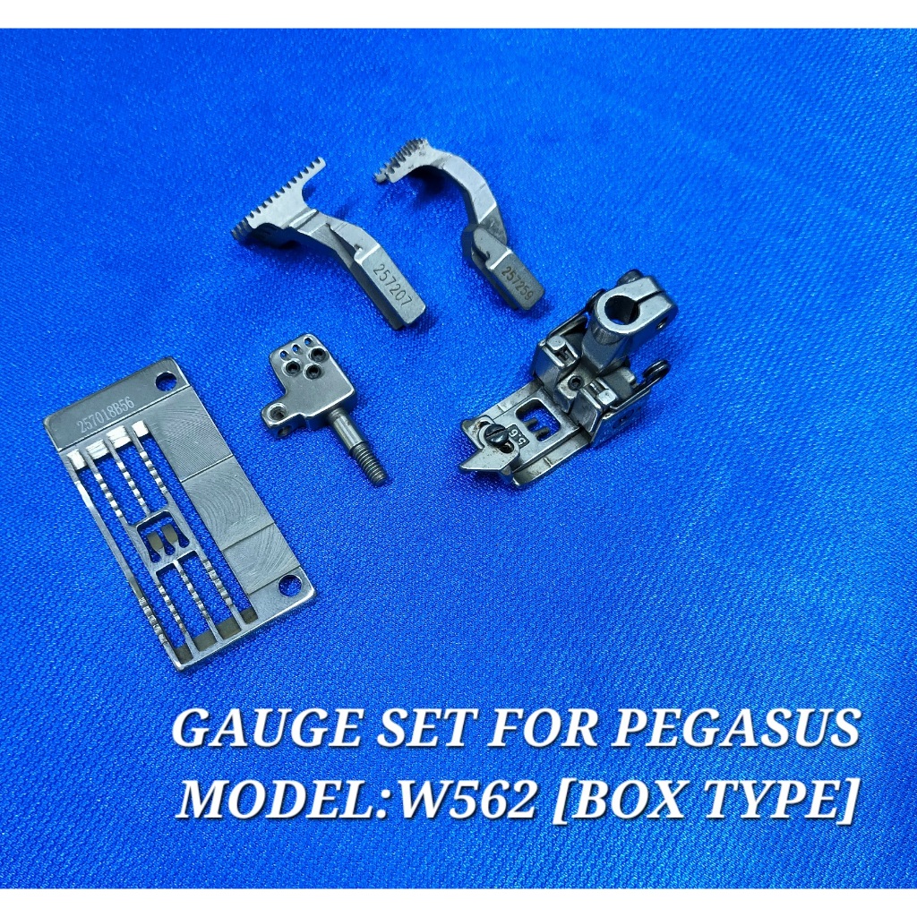 GAUGE SET PEGASUS MODEL: W562-01 BOX TYPE FOR HEMMING SEWING MACHINE ...