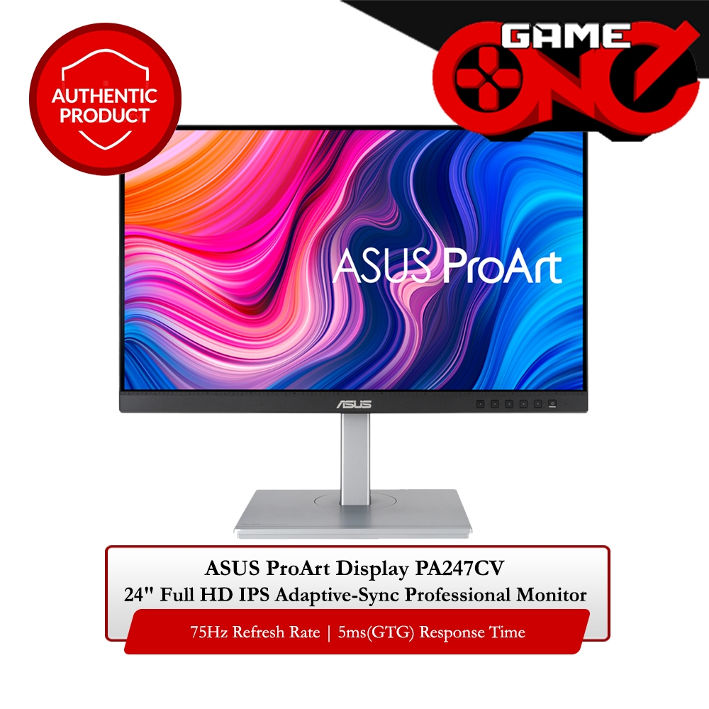 ASUS ProArt Display PA247CV 24" Full HD IPS Adaptive-Sync Professional ...