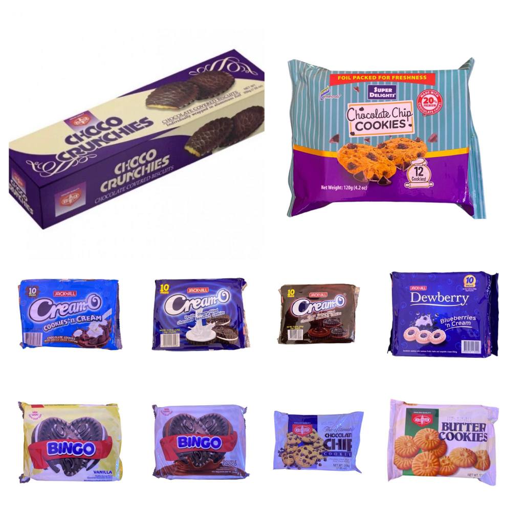 Local Biscuits (Fibisco, Cream 0, Lemon Square, Fudgee Bar) | Shopee ...