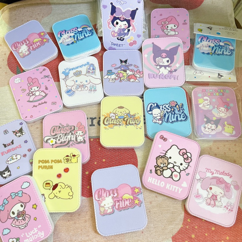 Small Mirror Comb Set Fold Makeup Mirror with Comb for Girl Gift Makeup ...