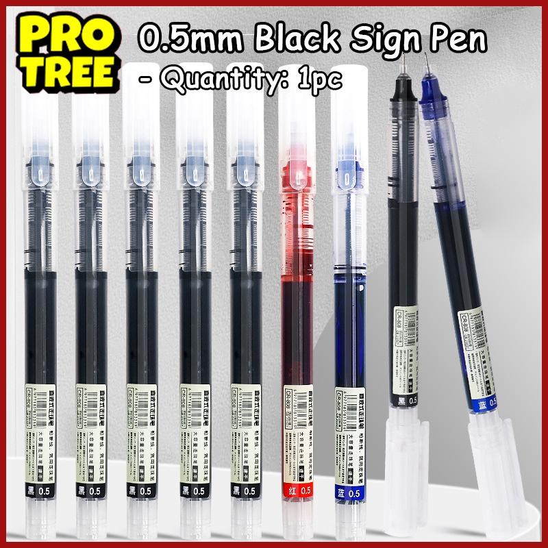 Straight Liquid 0.5mm Gel Pen Quick-Drying Rollerball Neutral Pen ...
