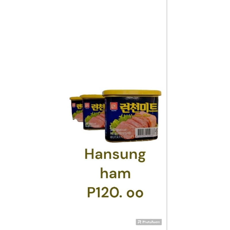 hansung spam ham 340g | Shopee Philippines