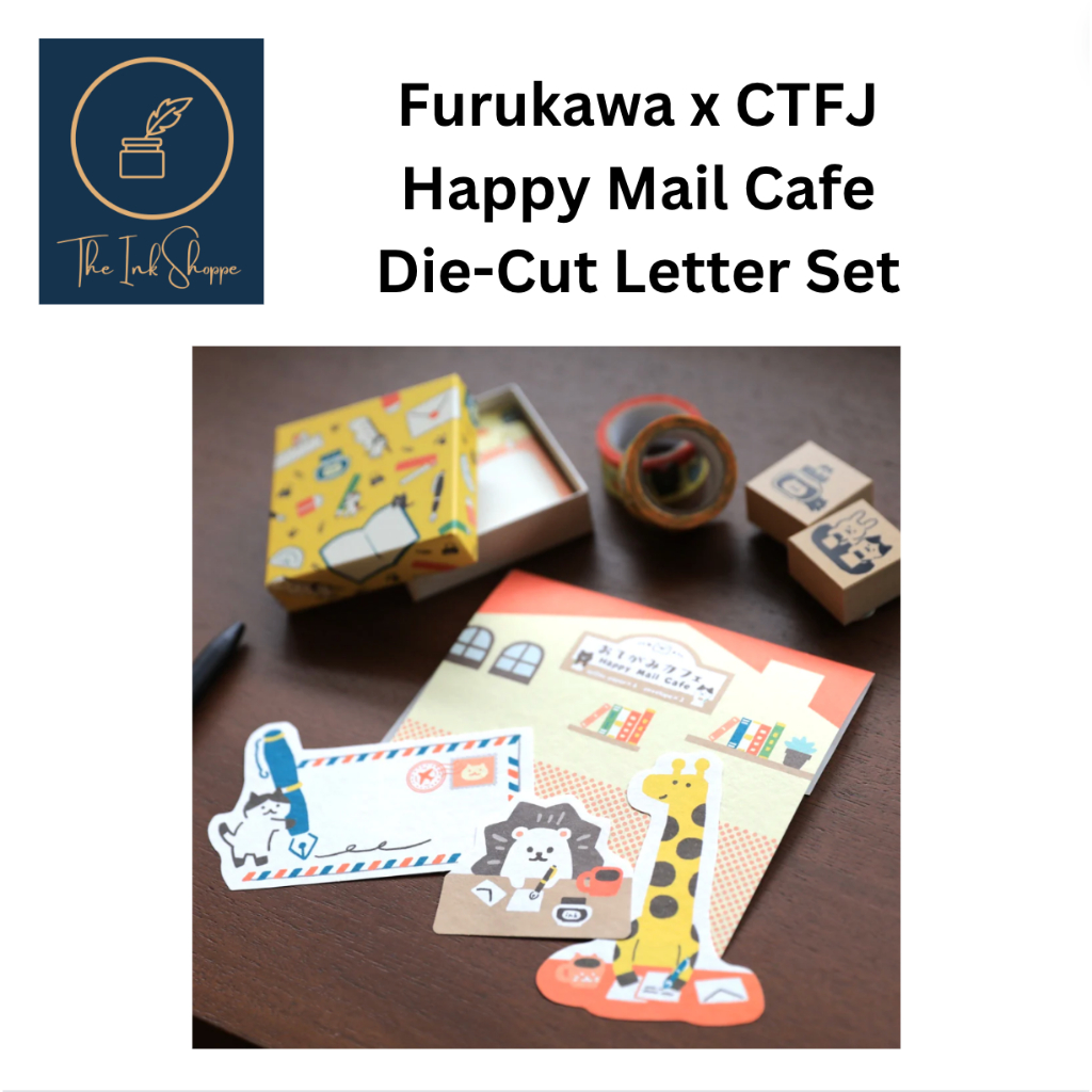 Furukawa x CTFJ Happy Mail Cafe Die-Cur Letter Set | Shopee Philippines
