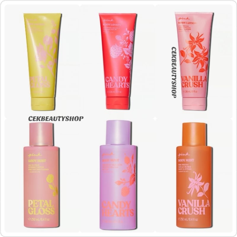 VS VICTORIA’S SECRET SPRING SCENTS: CANDY HEARTS/ VANILLA CRUSH/PETAL ...