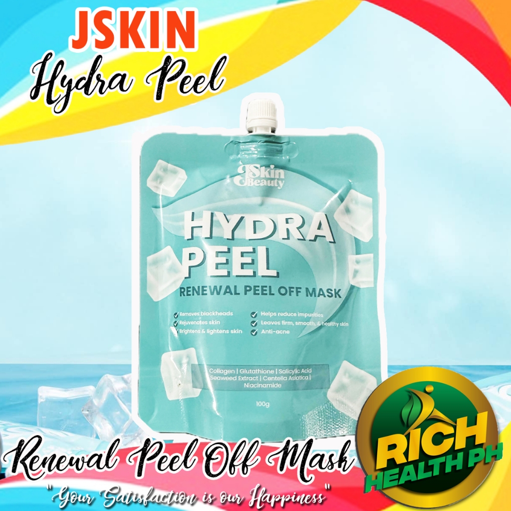JSkin Hydra Peel Renewal Peel Off Mask 100g Collagen Glutathione ...