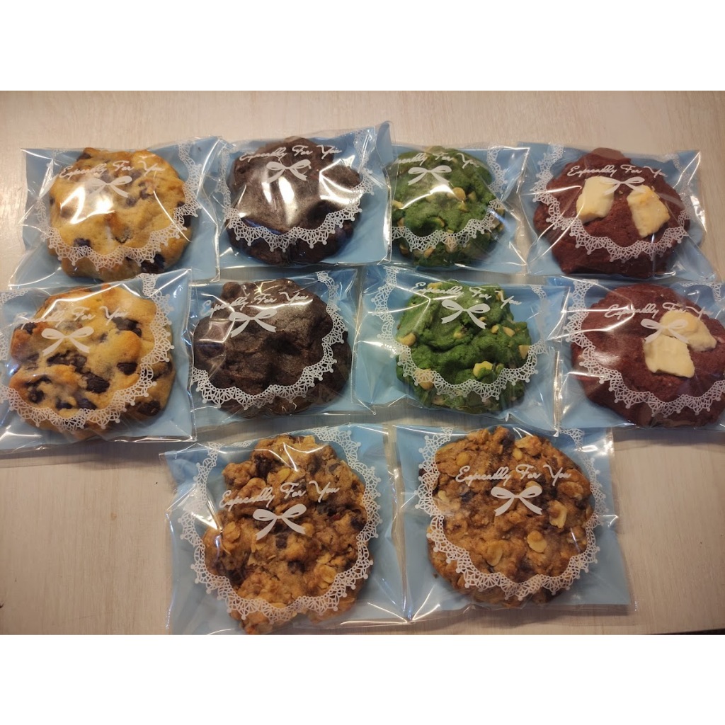 COOKIES 40grams -- box of 10 (5 or more different flavors-depending on ...