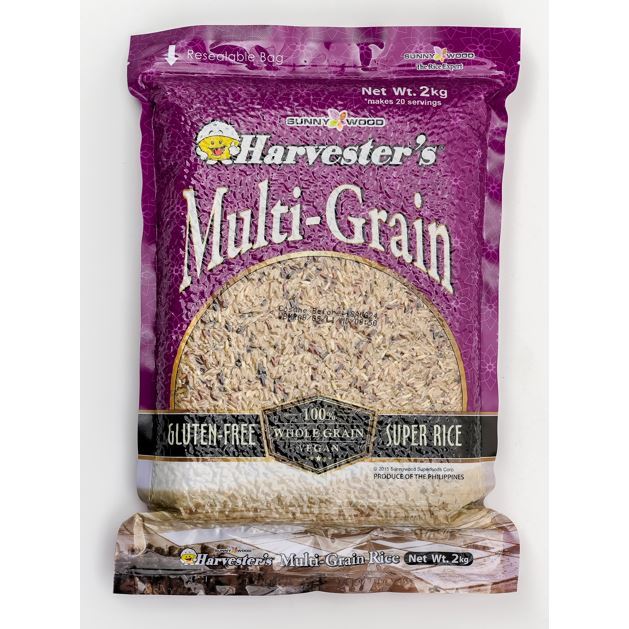 Harvesters Multi Grain Rice 2kg | Shopee Philippines