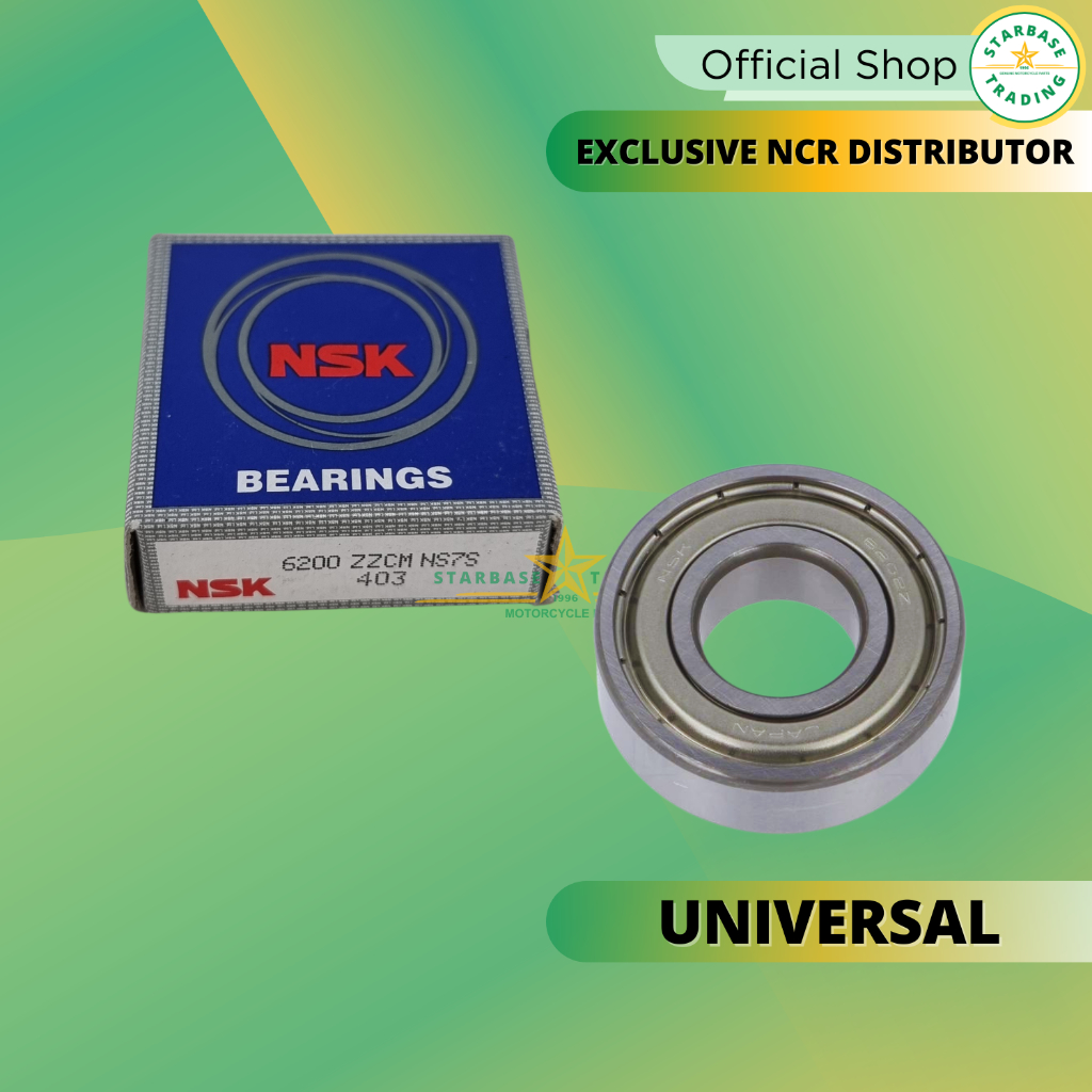 NSK | Bearing | ZZ | 6200 | 6201 | 6203 | 6204 | 6205 | 6300 | 6301 ...