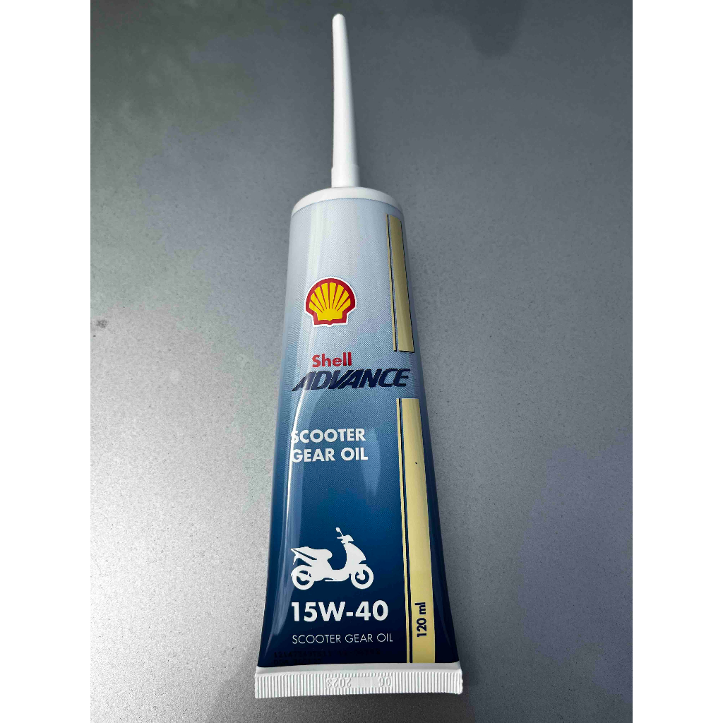 Shell Advance Scooter Gear Oil 15W-40 120 mL (PRODUCTION DATE INDICATED ...