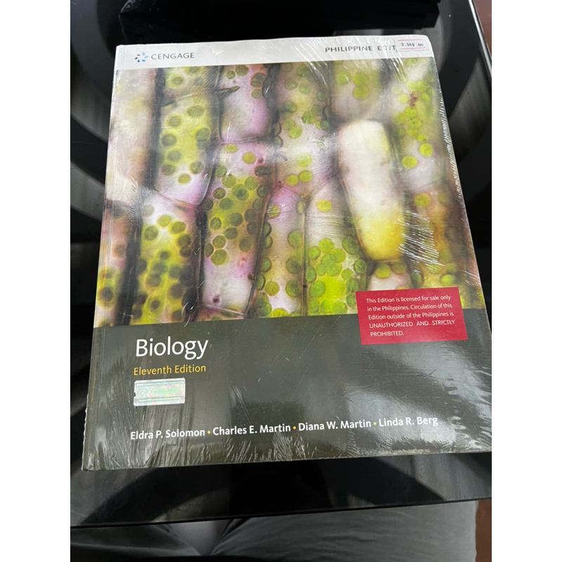 Biology 11th Edition By. Eldr P. Solomon | Shopee Philippines