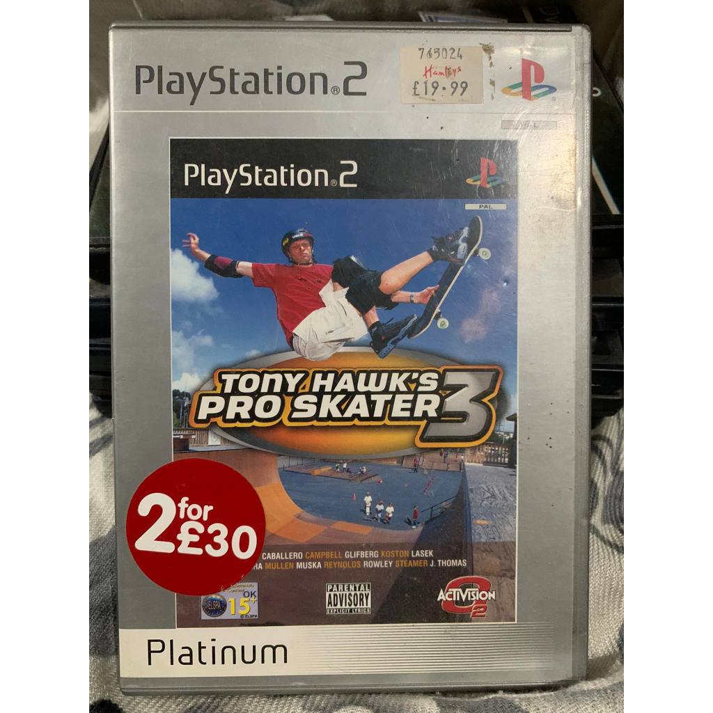 PS2 ORIGINAL Tony hawks pro skater 3 | Shopee Philippines