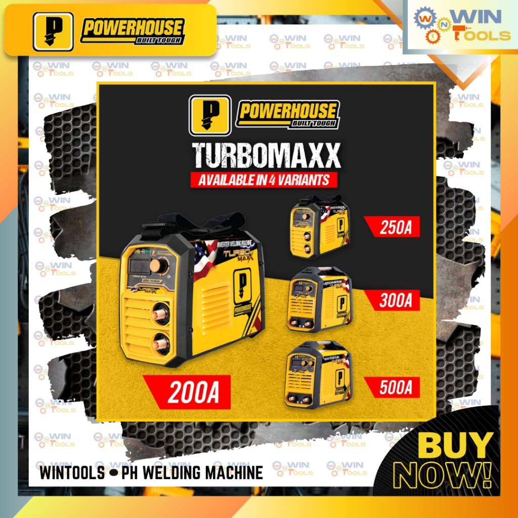 PH WELD MACH INV TURBOMAXX MMA 200AMP MINI | Shopee Philippines