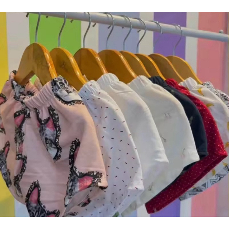SHORT PAMBAHAY 3 for 100 FOR GIRL KIDS 2-6 YEARS OLD | Shopee Philippines