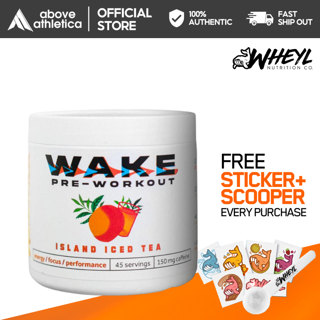 Wheyl Nutrition Co. Wake Pre-Workout Powder 324g 45 Servings | Shopee ...