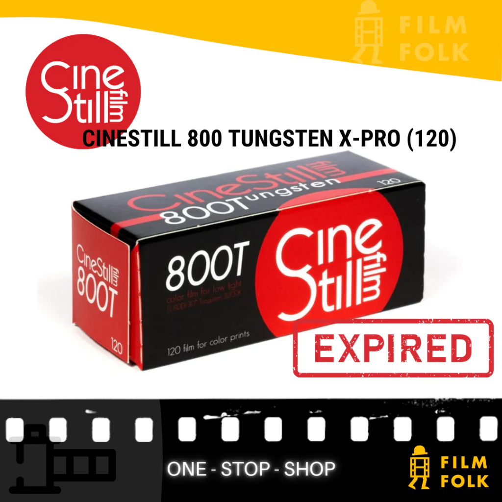 CINESTILL 800 TUNGSTEN C41 - 120 MEDIUM FORMAT COLORED PHOTOGRAPHIC ...