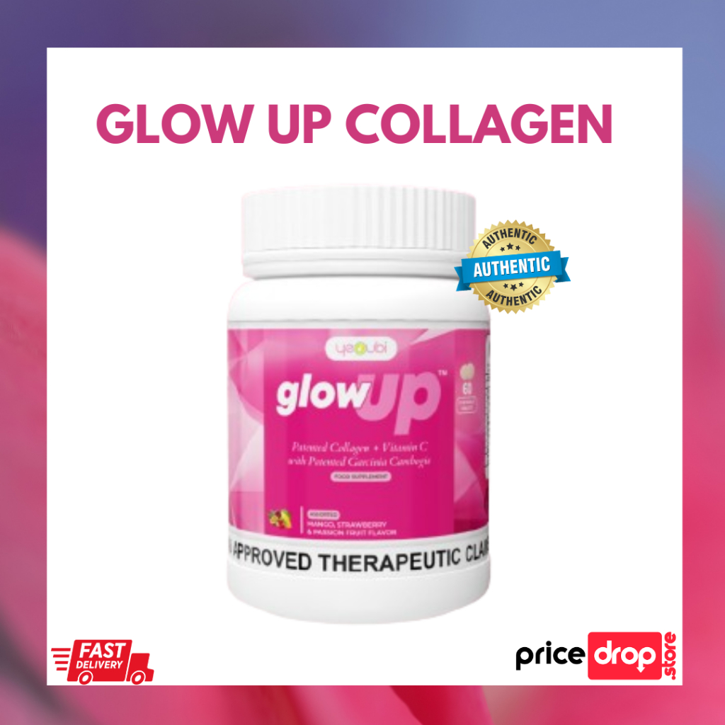 Glow Up Collagen with Patented Collagen Vitamin C Patented Garcinia ...