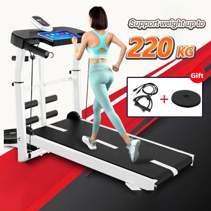 Multifunctional luxury treadmill, With Heart Rate Test household ...