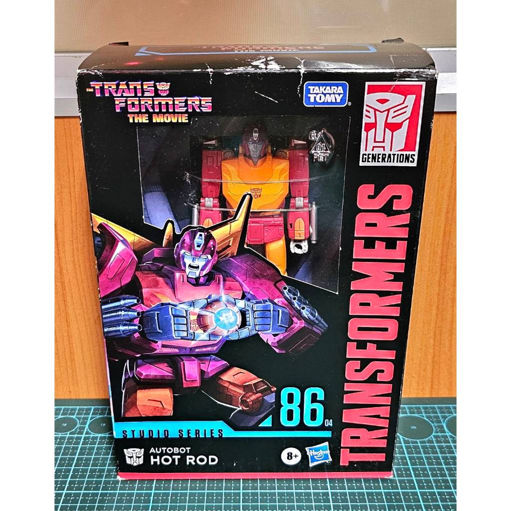 Transformers TF SS-86-04 Hot Rod Studio Series 86-04 G1 Movie Voyager ...