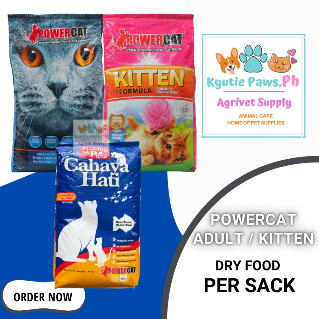 POWERCAT KITTEN Organic 7kg sack | Shopee Philippines