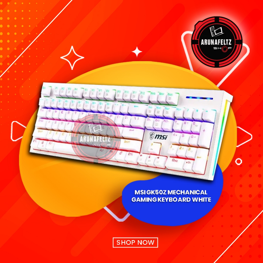 MSI VIGOR GK50Z Gaming Mechanical Keyboard RGB Light | Shopee Philippines