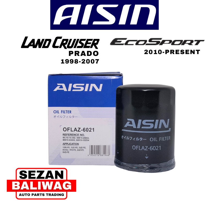 AISIN OIL FILTER TOYOTA ECOSPORT LAND CRUISER ALPHARD CAMRY COROLLA ...