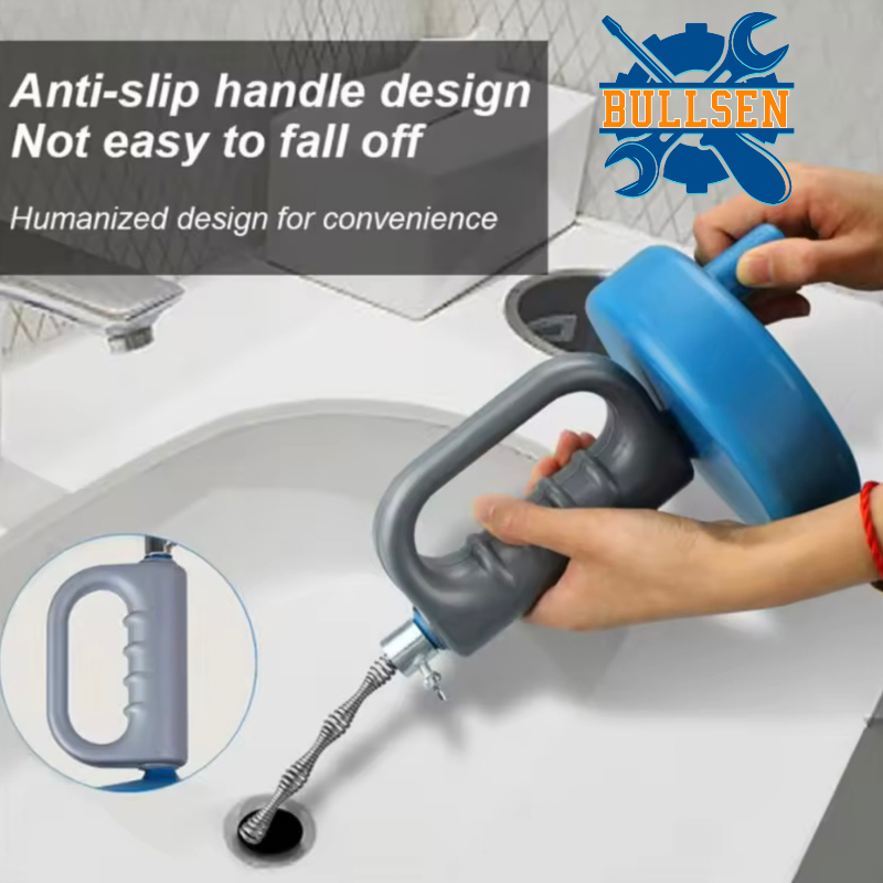 Drain unblocker Tool Drain Pipe Cleaner Flexible Auger Snake Rod Sink ...