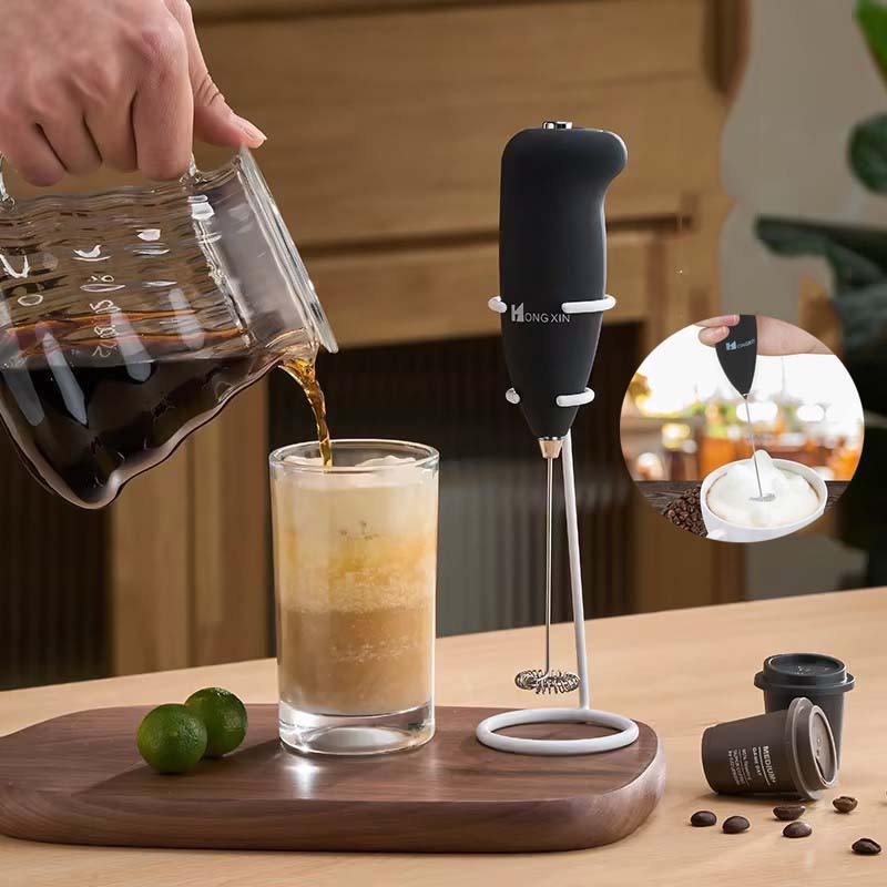 Mini Hand Mixer Electric Mini Milk Frother Coffee Mixer Stainless ...