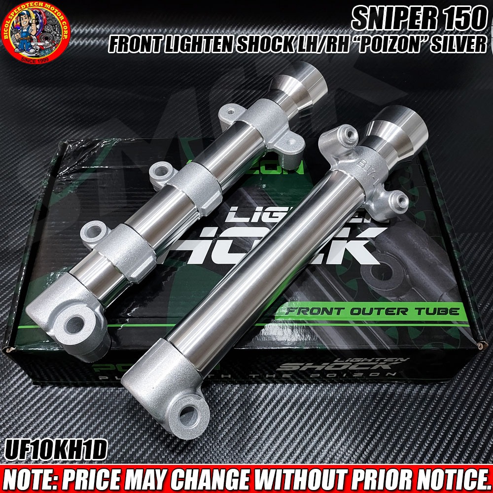 SNIPER 150 FRONT LIGHTEN SHOCK LH/RH SET "POIZON" (UF10KH1D) | Shopee ...